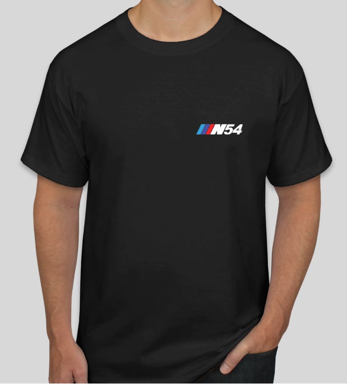 ///N54 TWIN TURBO T SHIRT ( colored N54) – New Jersey Bimmers